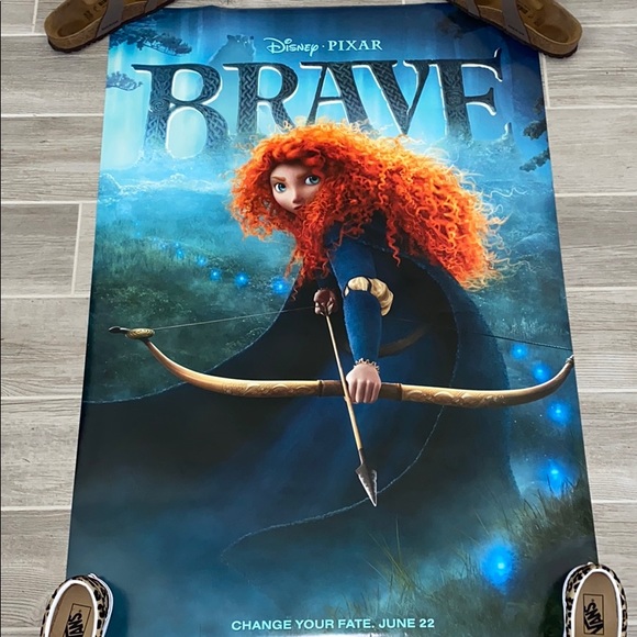 Wall Decor | Brave Movie Theater Poster | Poshmark